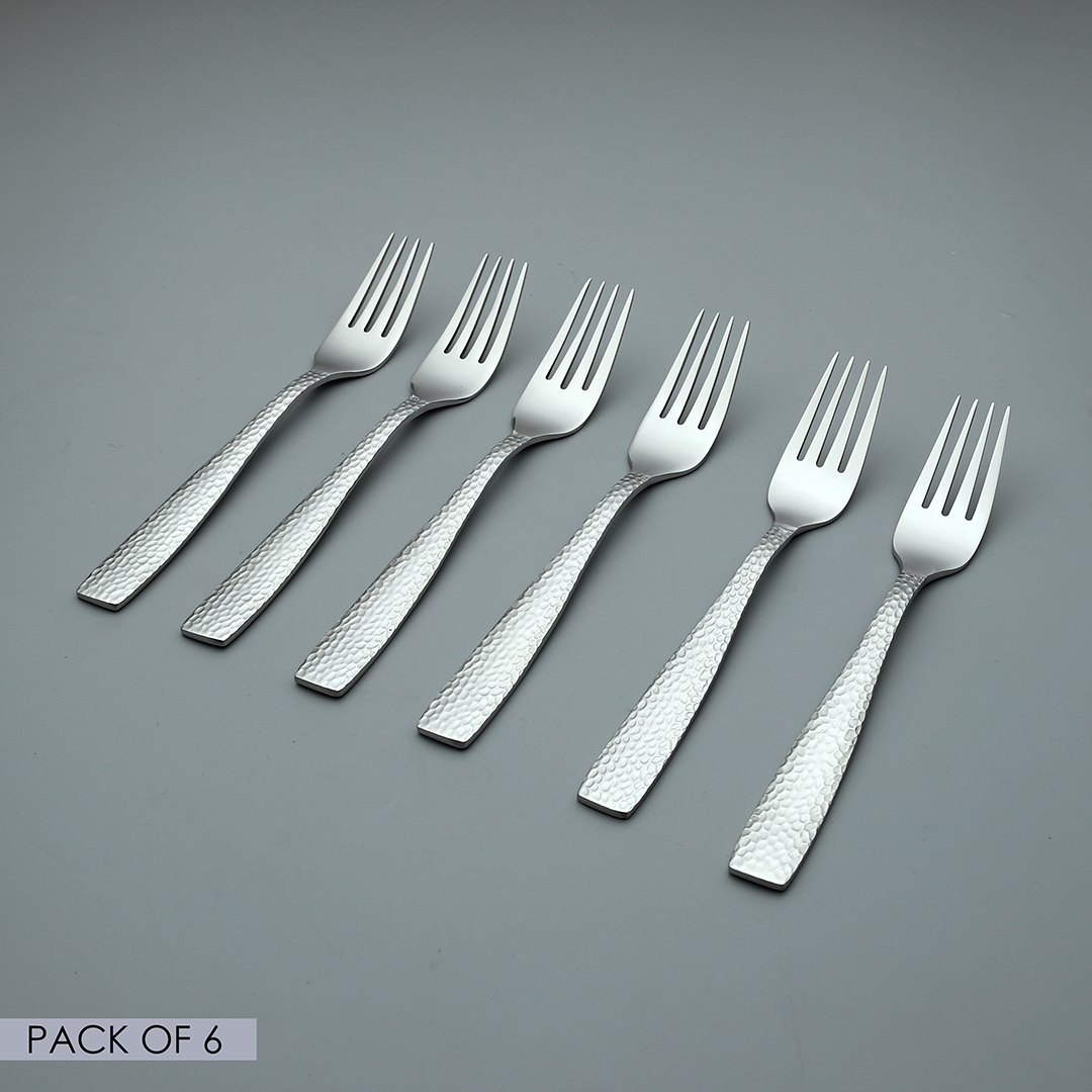 Sterling dessert Fork 6 pieces
